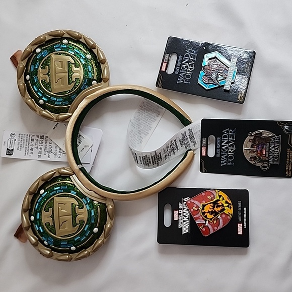 Disney | Accessories | Nwt Disney Parks Marvel Black Panther Wakanda ...